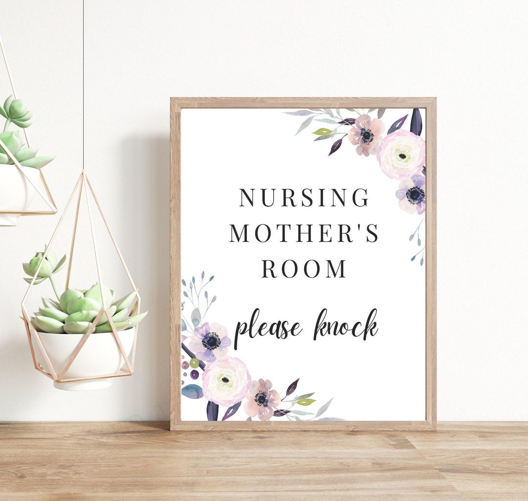 Nursing Mother Room Sign Printable, Please Do Not Disturb Sign, Lactation Room Sign, Pumping in ...