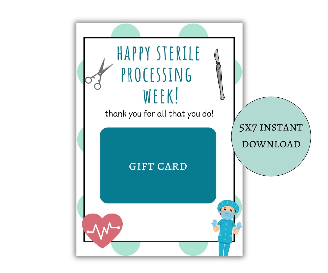 Sterile Processing Week Gift, Sterile Processing Tech Appreciation Gift ...