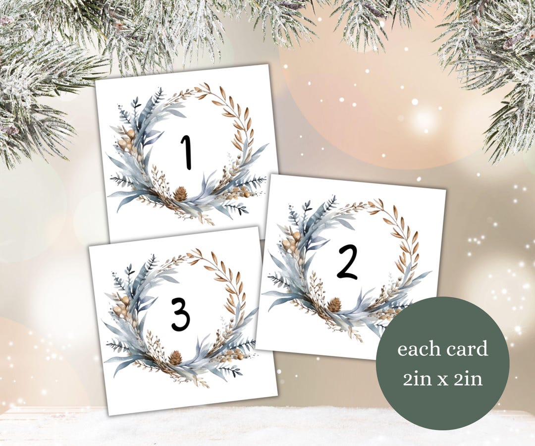 White Elephant Numbers, Printable Gift Exchange Numbers, Yankee Swap ...