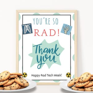 Xray Tech Week Banner, Printable Rad Tech Week Sign, Radiologic Tech ...