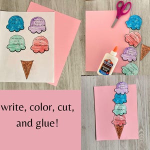 Printable Mother's Day Craft for Kids, Printable Mothers Day Gift, All ...