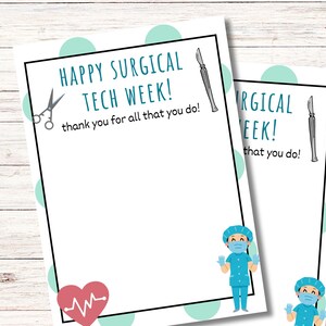 Surgical Tech Week Gift, Gift Card Holder, Surgical Tech Appreciation ...