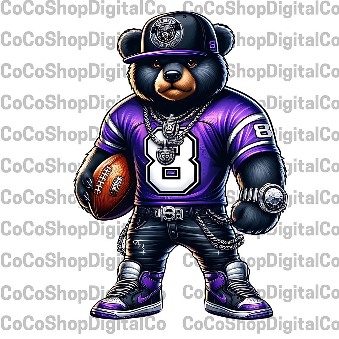 Baltimore Teddy Bear Png, PNG, Baltimore Inspired Png, Digital Download ...