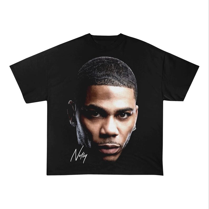 Nelly PNG T Shirt Design. PNG Digital 4500x5100 Px. Retro, 90s Vintage ...