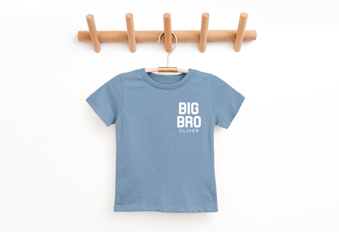 Big Bro Lil Bro Set, Sibling Shirts, Big Brother, Little Brother ...