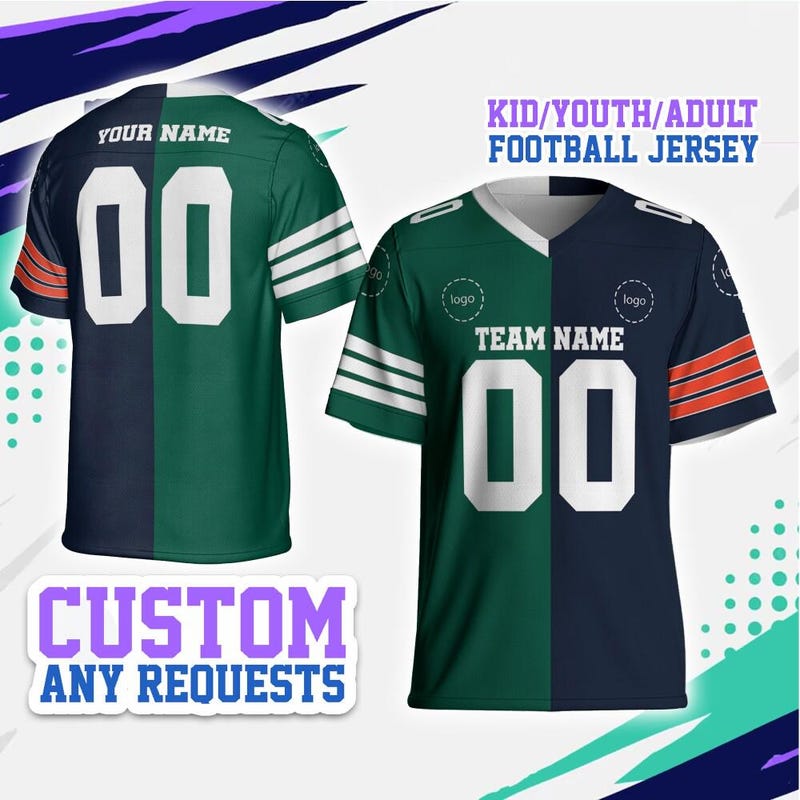 Split Nfl Teams - Etsy