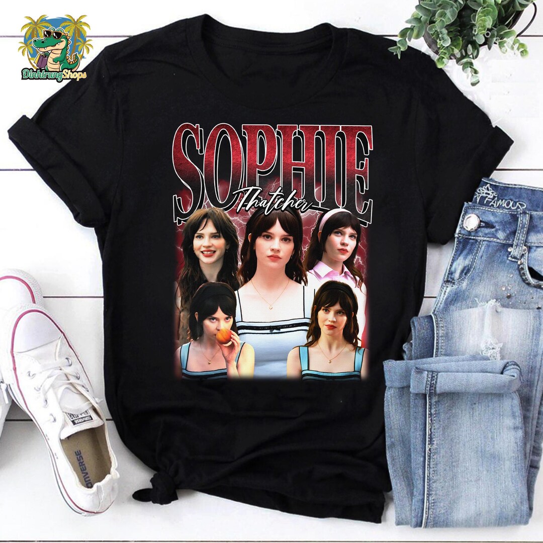 Sophie Thatcher Bootleg Vintage T-shirt, Retro Movie Star Tee, Vintage ...