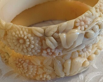 Celluloid Carved | Etsy