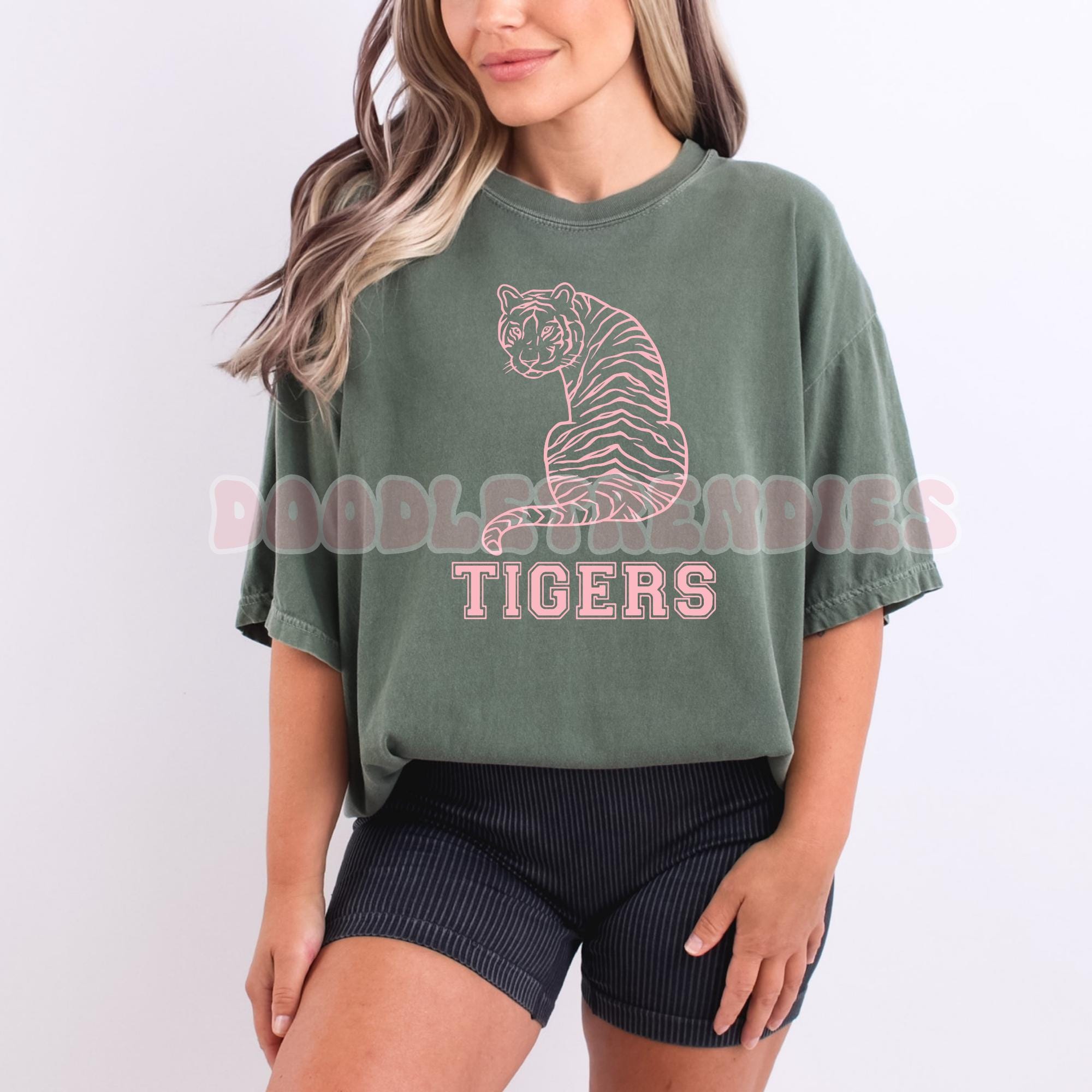 Pink Tigers SVG PNG, Tigers Svg, Commerical Use, Tigers Football Png - Etsy