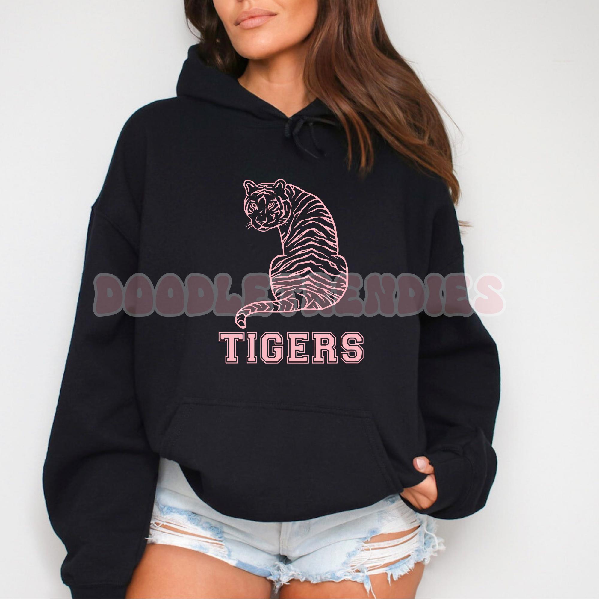 Pink Tigers SVG PNG, Tigers Svg, Commerical Use, Tigers Football Png - Etsy