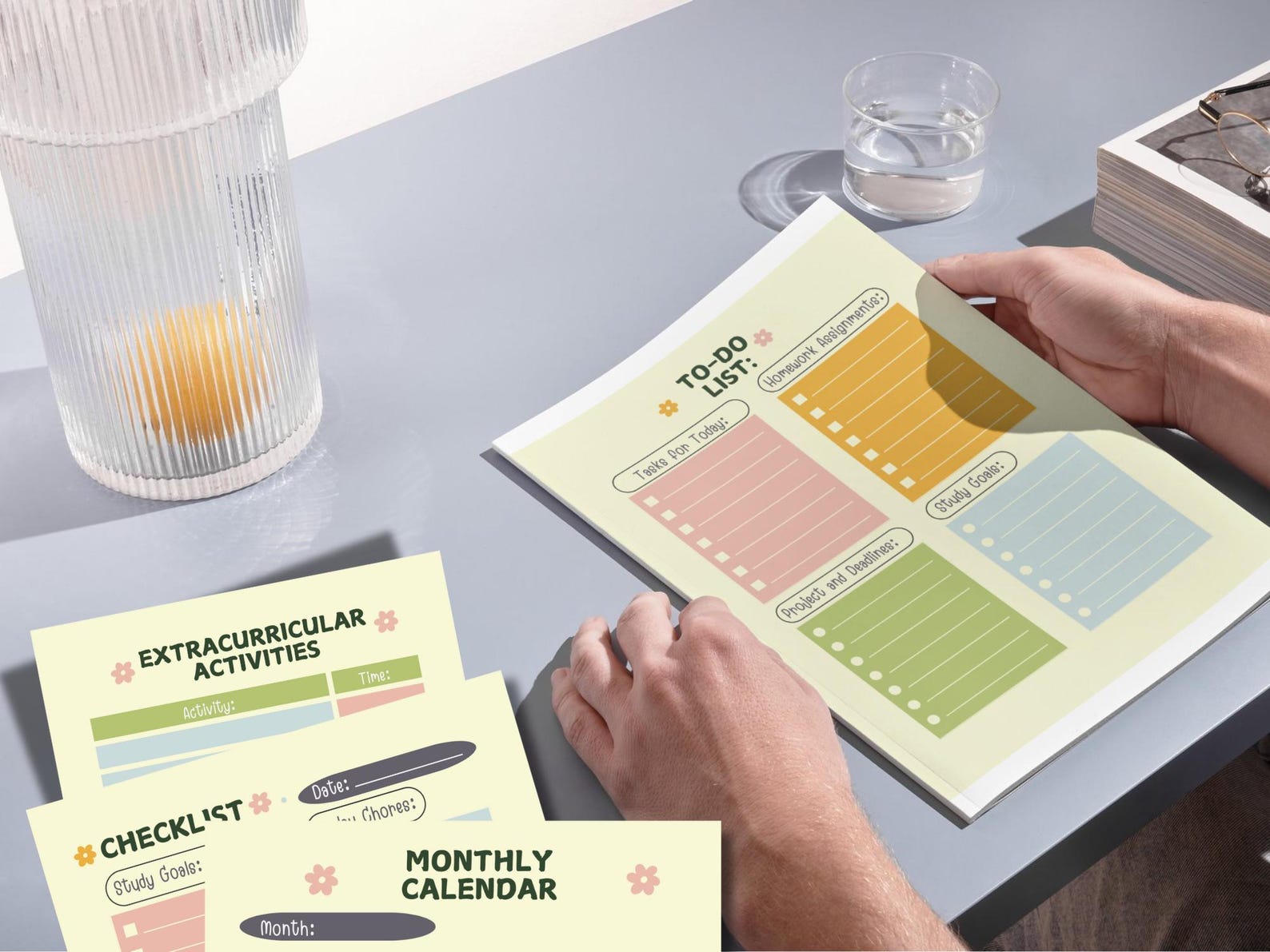 Printable School Planner and To-do List | Back-to-school Planner With ...