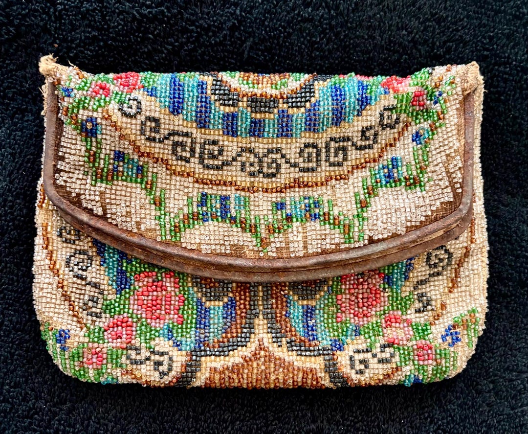 1830’s-40’s Rare Victorian Clutch Purse - Etsy