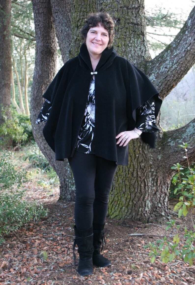 Darth Vader Ninja Hooded Poncho or Cape Children Petites Small - Etsy