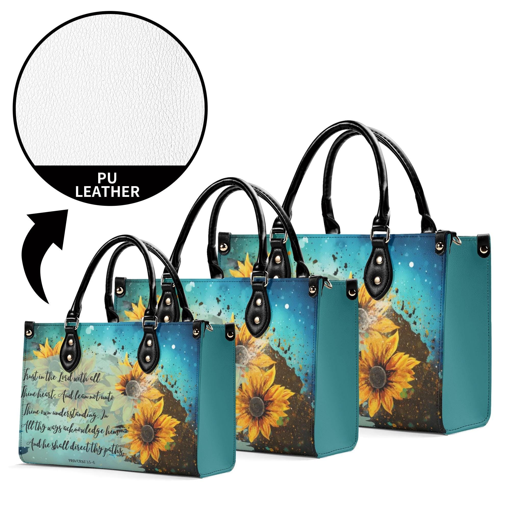 Christian Luxury Vegan Leather Handbag Trust in the Lord Gift for Women ...