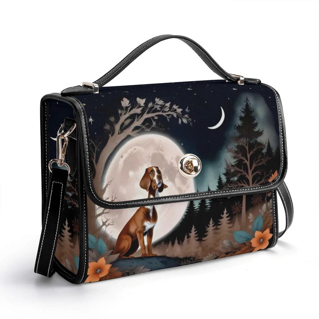 German Shorthaired Pointer Lover Satchel - Cute Crossbody Purse for Dog ...