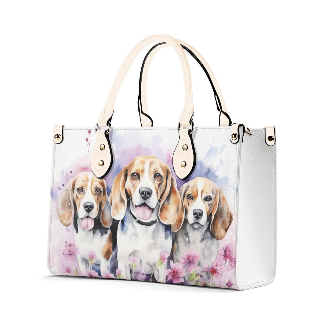 Beagle Bag - Vegan Leather Handbag for Dog Lovers and Moms - Pet-themed ...