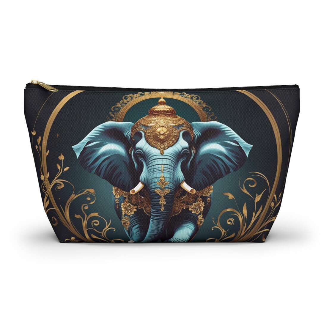 Regal Elephant Royale Accessory Pouch, Fantasy & Surreal, Zipper Pouch ...
