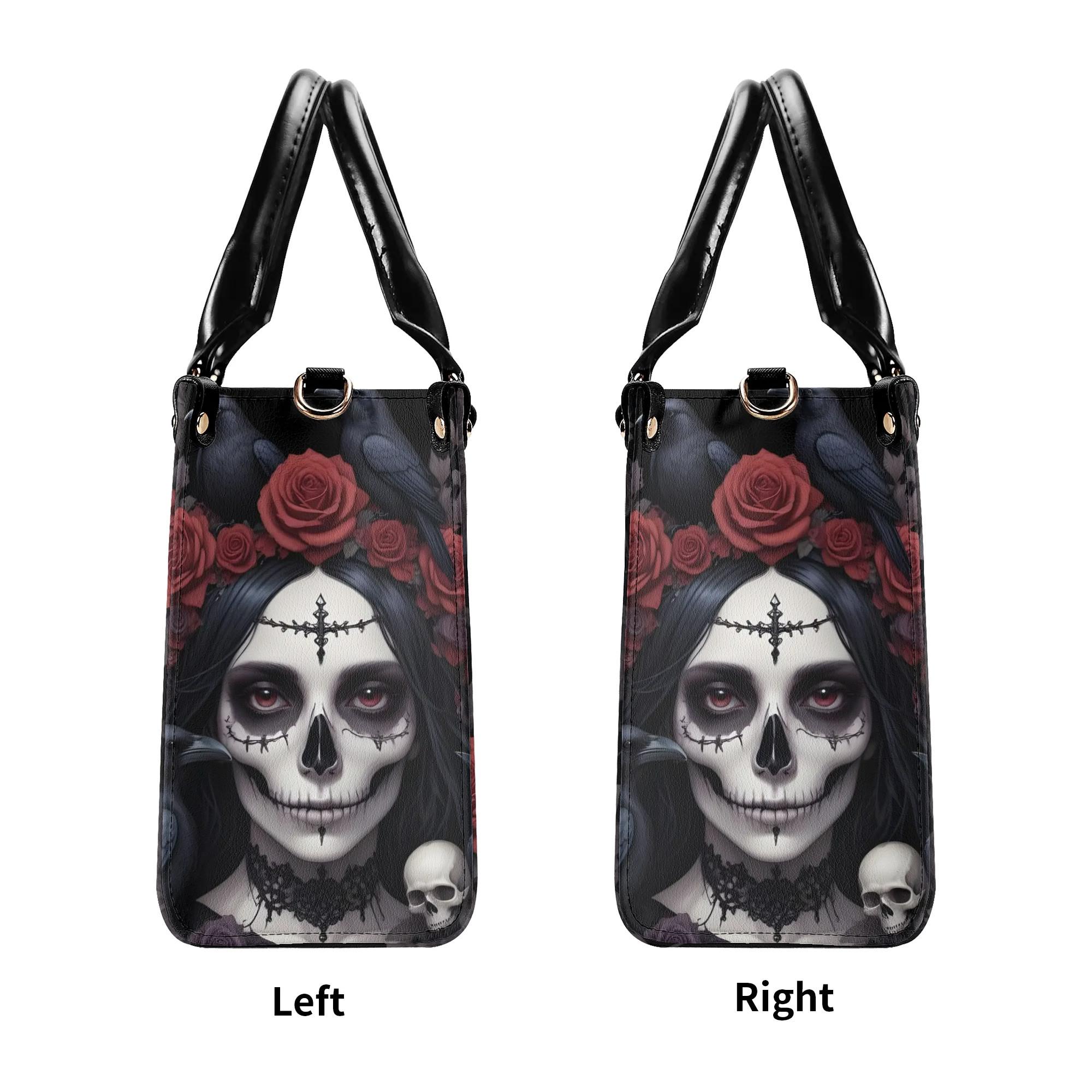 Goth Goth Bag Vegan Leather Cute Handbags Shoulder Bag, Small to Large ...