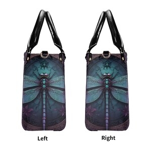 Dragonfly Bag Vegan Leather Cute Handbags Shoulder Bag, Small to Large ...