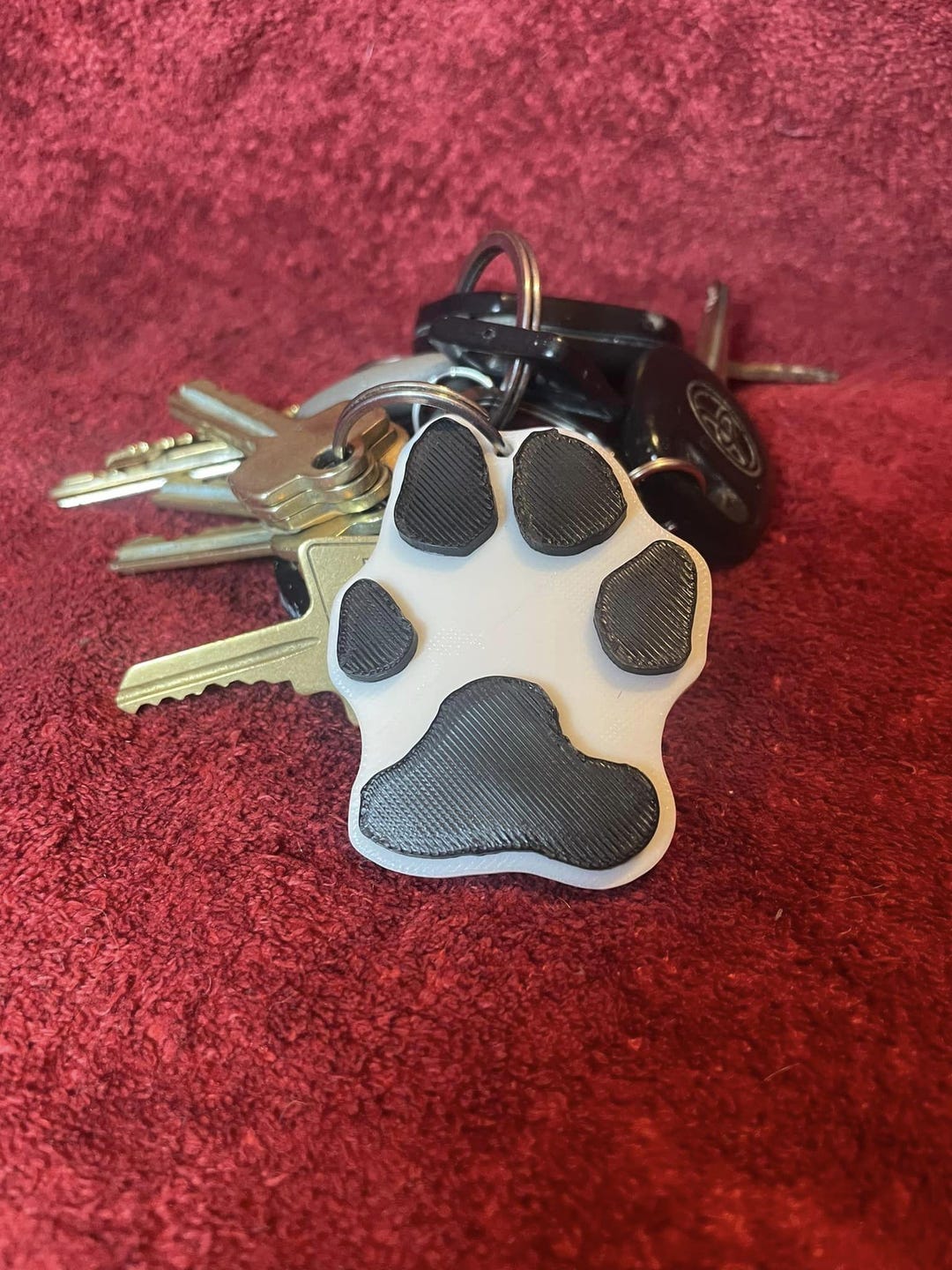 Custom Paw Print Keychain Made to Order Paw, Claw and Baby Hand ...