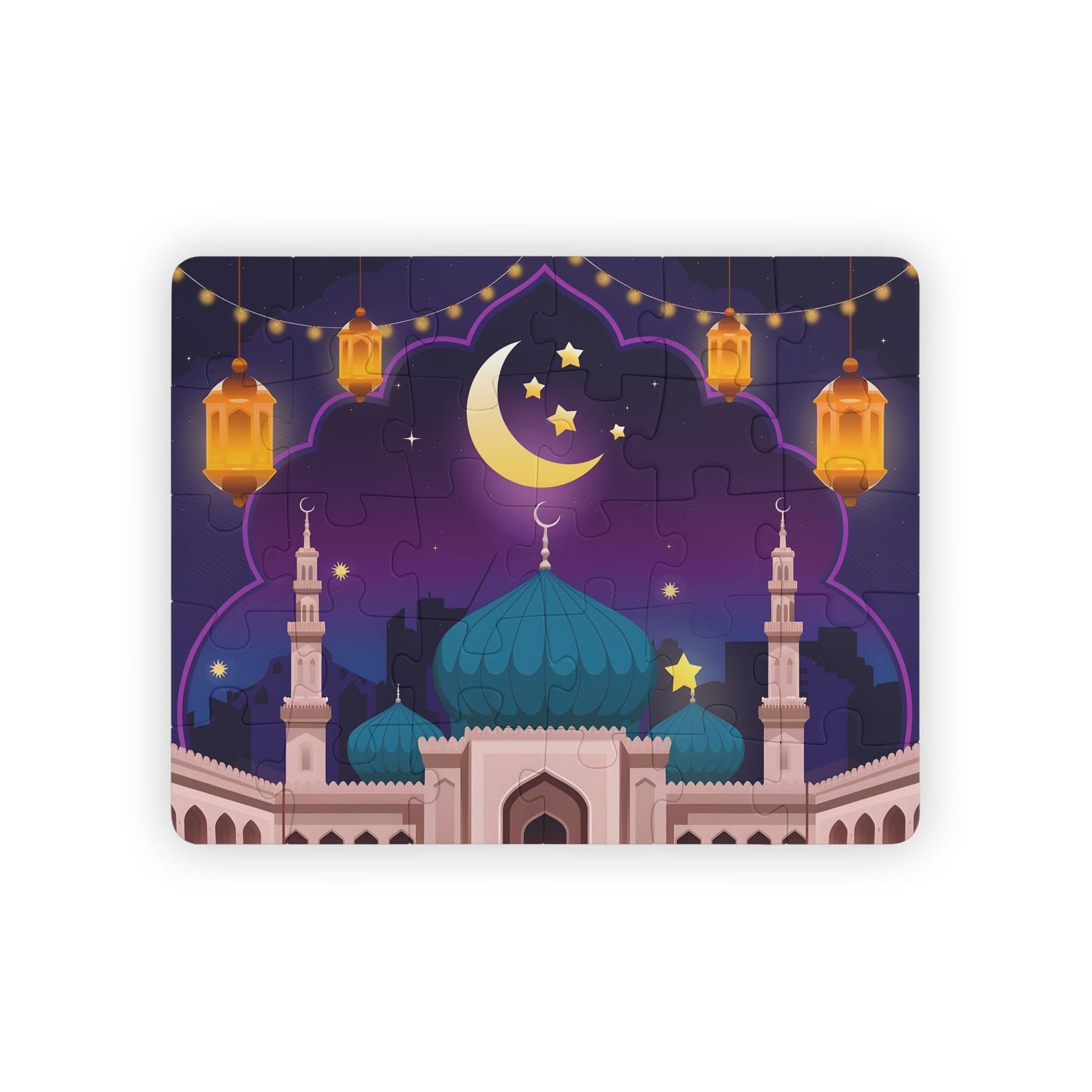 Ramadan Kids' Mosque Puzzle Activity for Young Muslims , 30-piece - Etsy