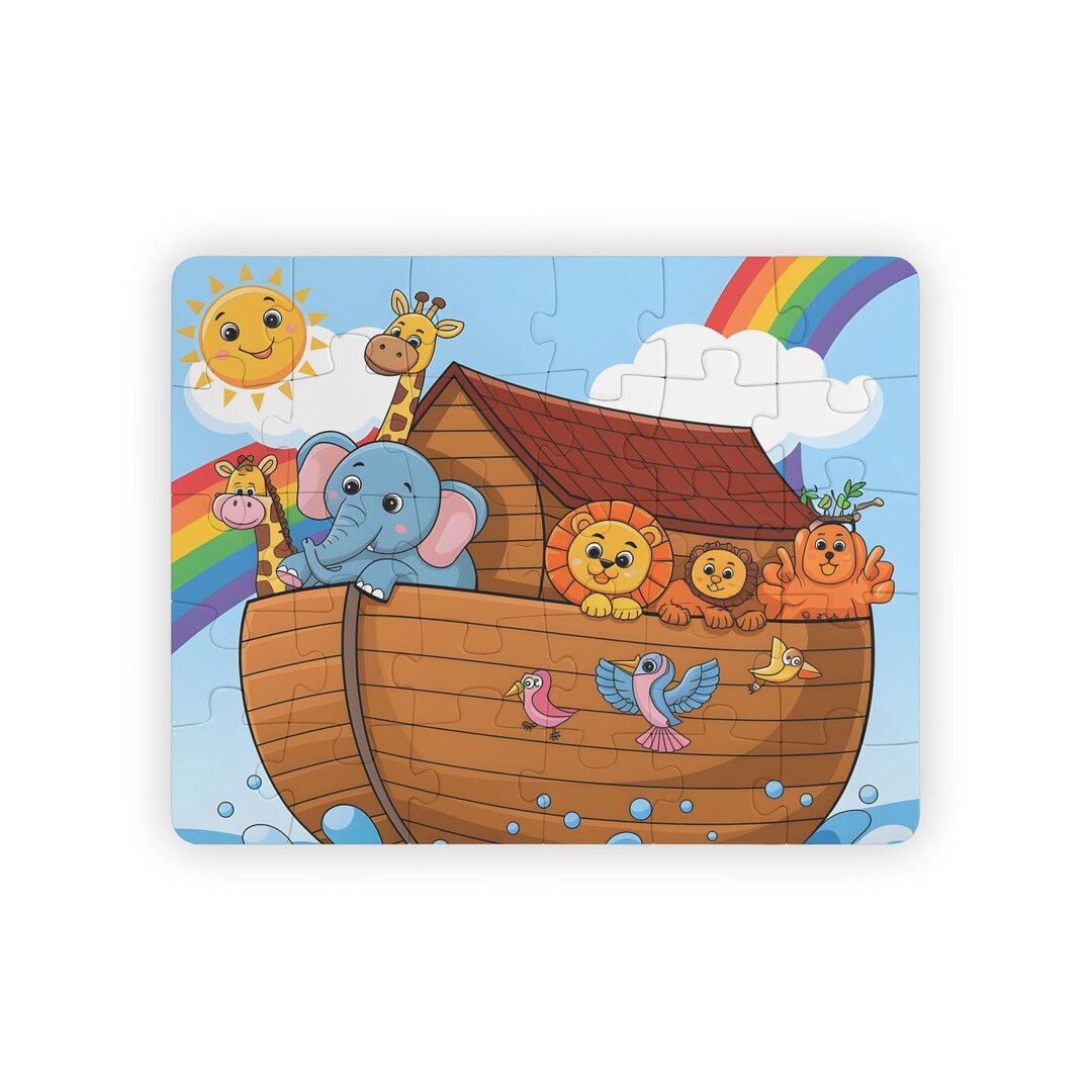 Noah's Ark Ramadan Activity Kids' Puzzle for Young Muslims Islamic ...
