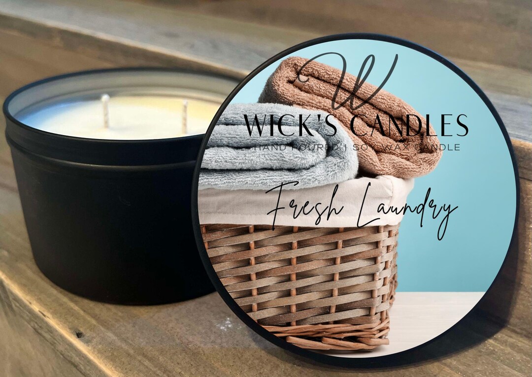 Wick's Candle Fresh Laundry - Etsy