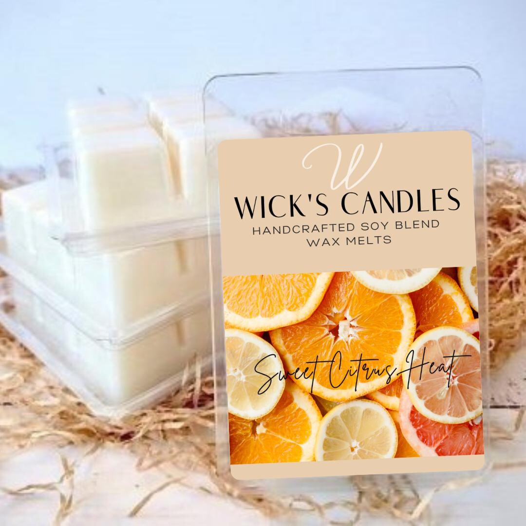 Wick's Wax Melts - Sweet Citrus Heat - Etsy