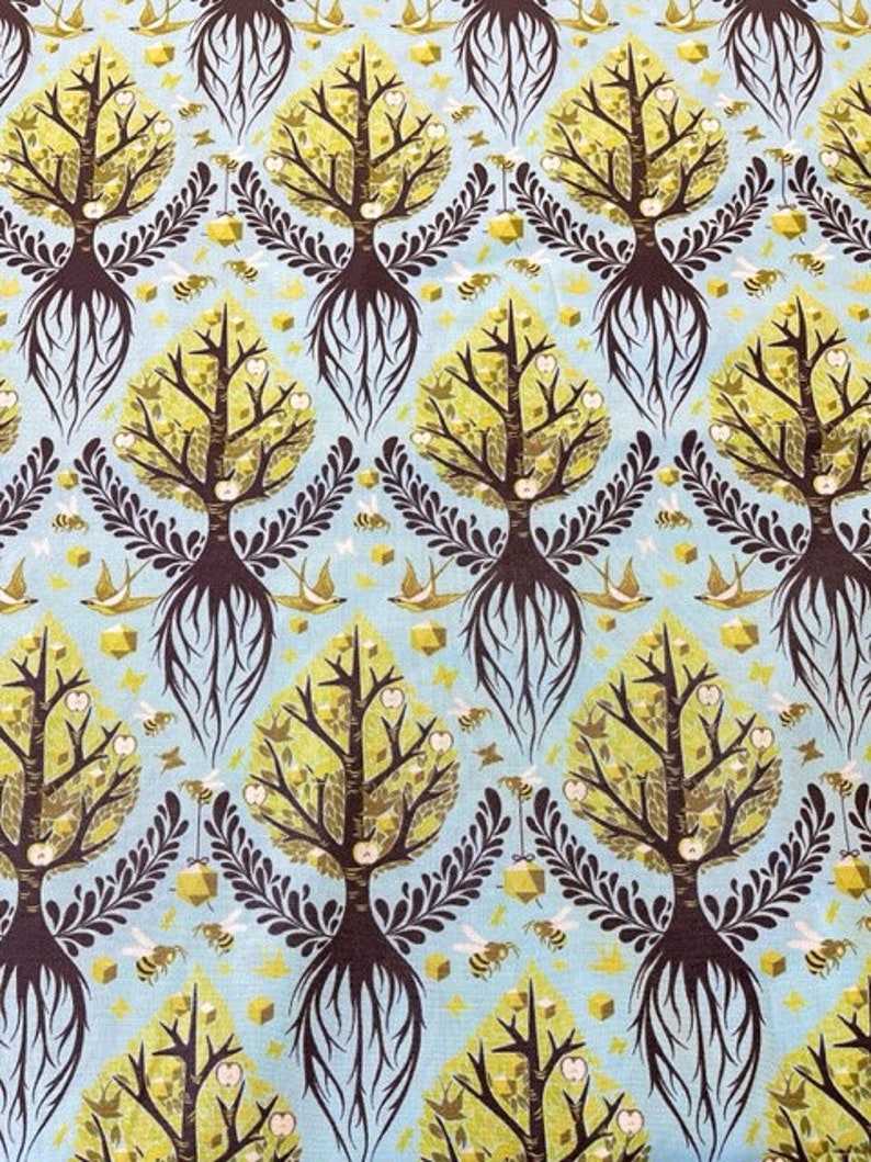 Freespirit - Tula Pink - Rare Fabric - Out of Print - Birds and Bees ...