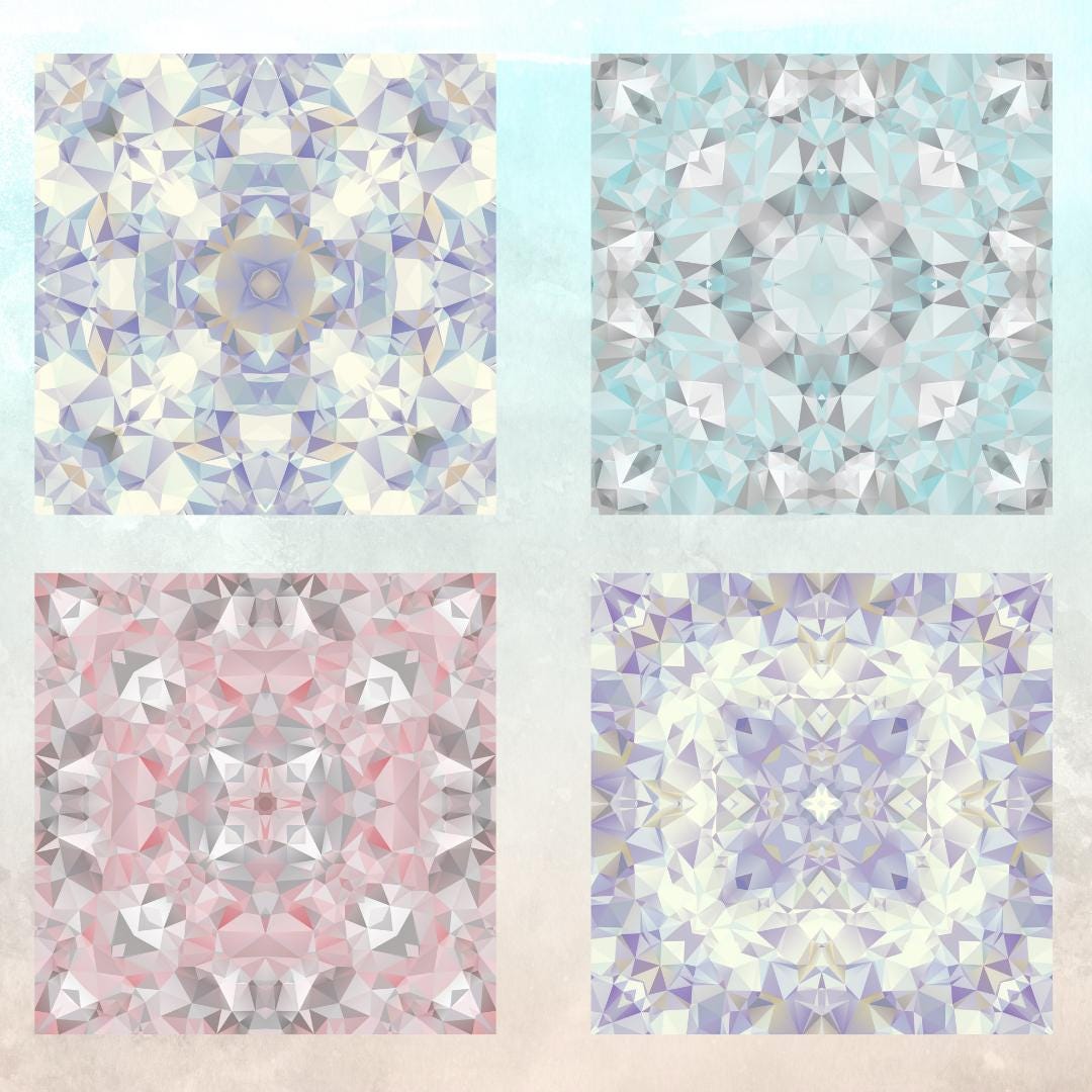 Geometric Abstract Seamless Pattern Flawless Digital Papers Printable ...