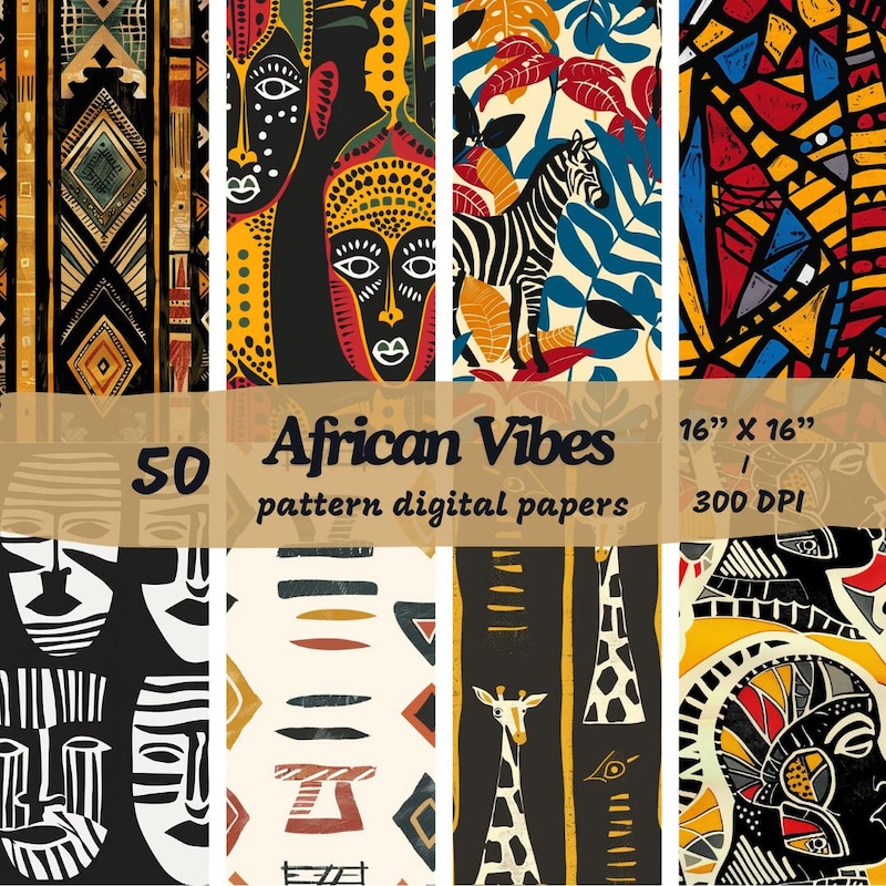 African Print Paper - Etsy