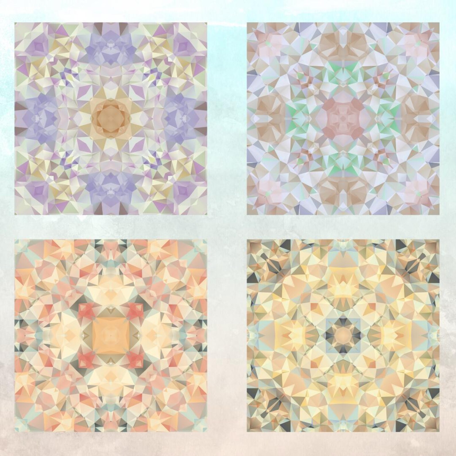 Geometric Abstract Seamless Pattern Flawless Digital Papers Printable ...