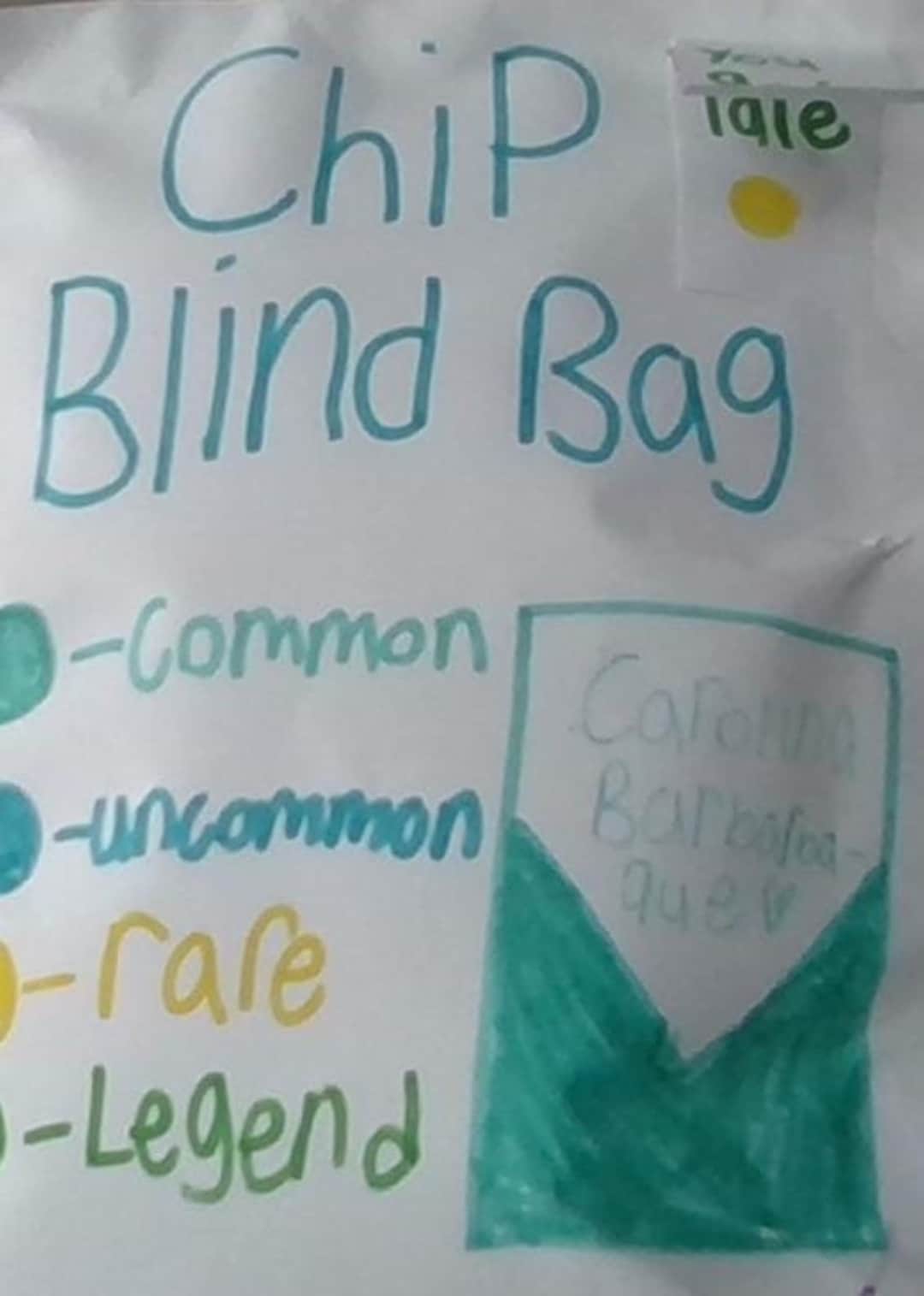 Chip Blind Bag - Etsy