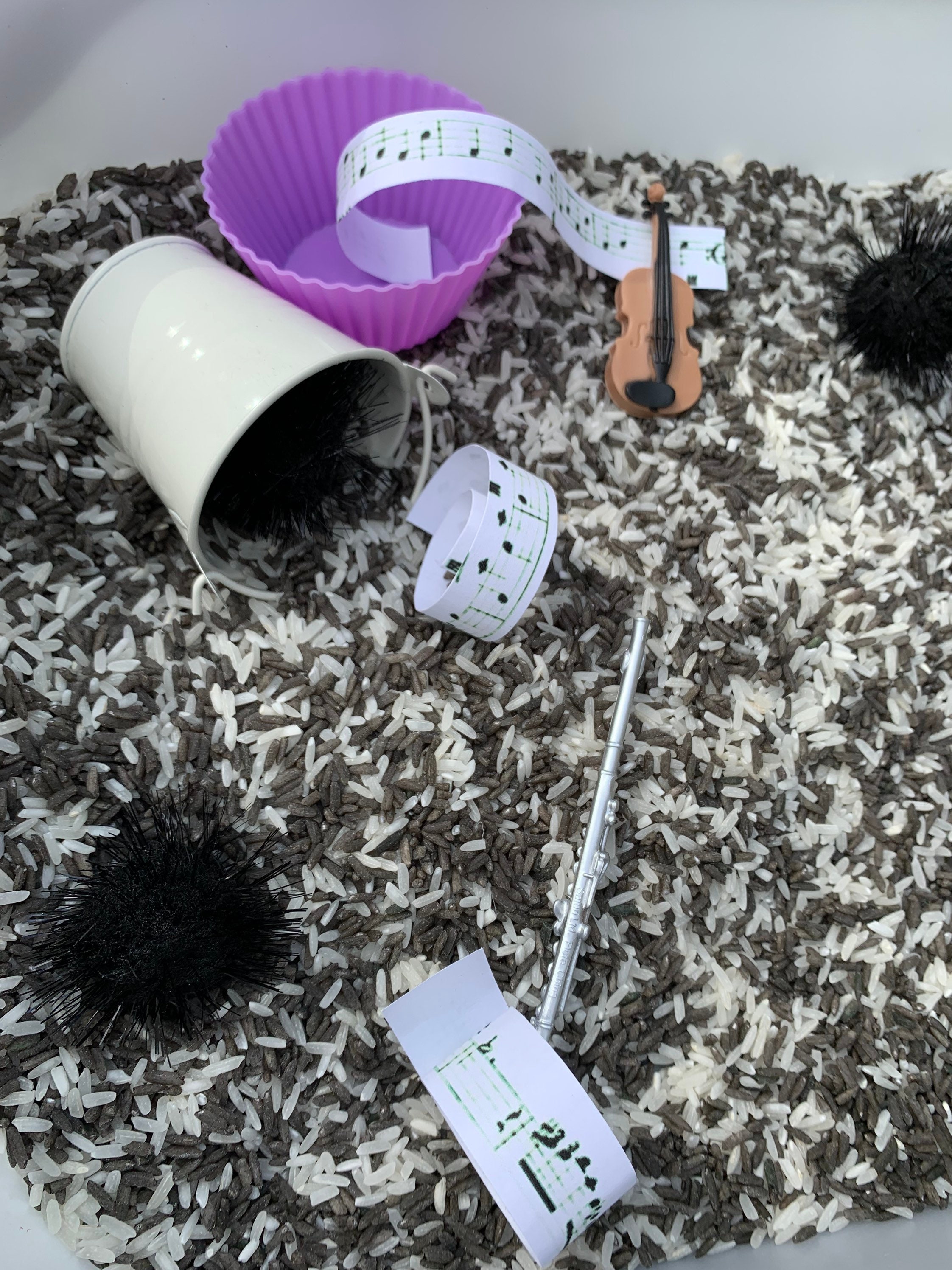 Music Sensory Bin Kit - Etsy