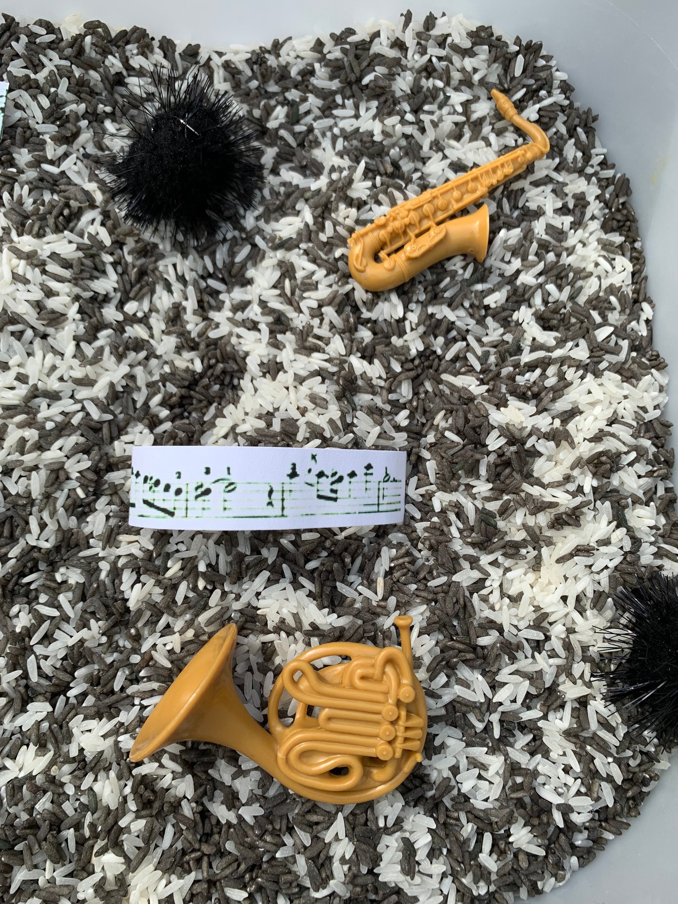 Music Sensory Bin Kit - Etsy