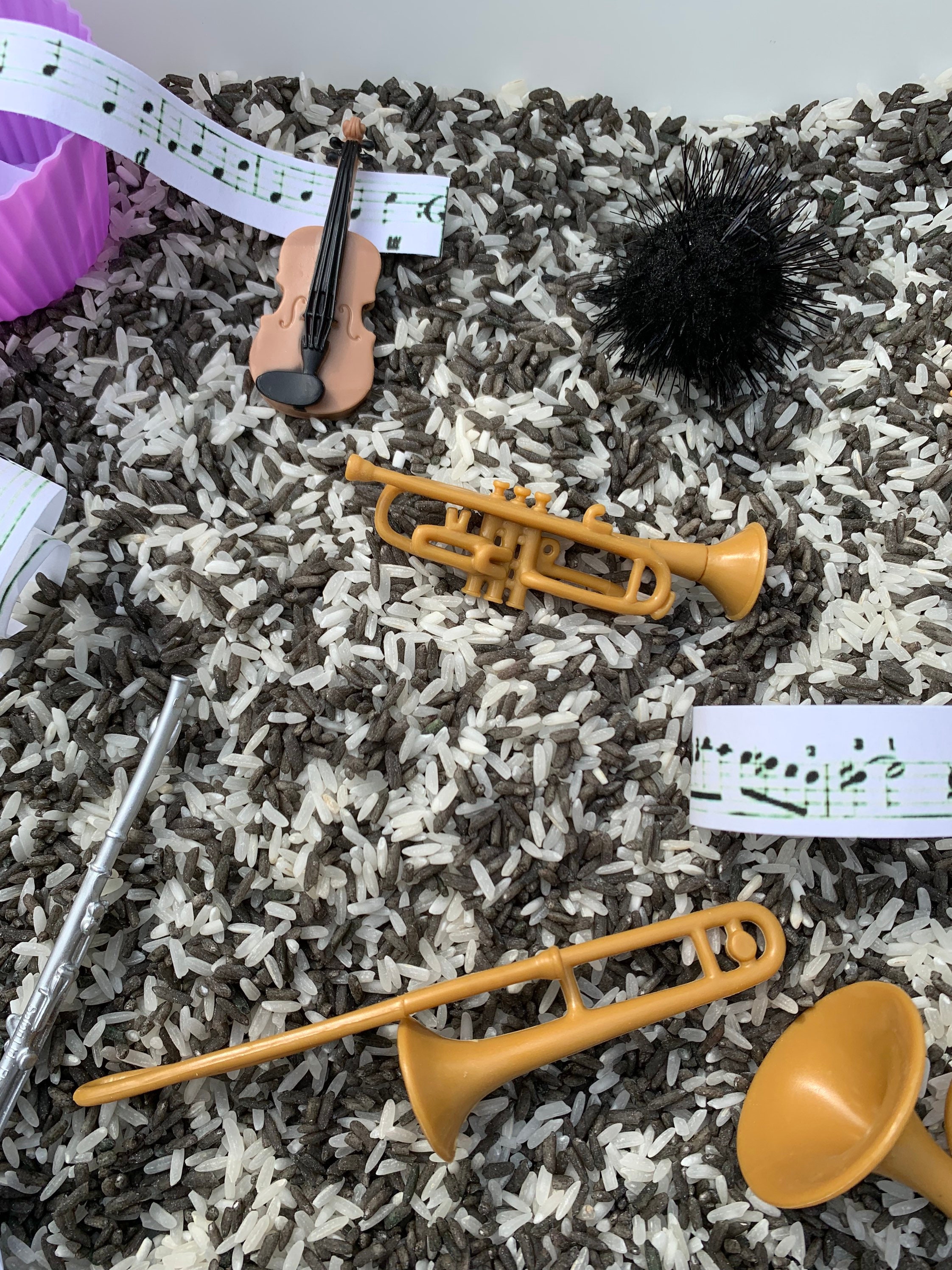 Music Sensory Bin Kit - Etsy
