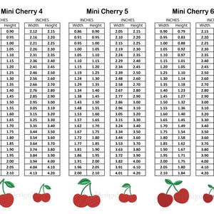 Set Mini Cherry Embroidery, Set Cherry Embroidery, Mini Cherry Machine ...