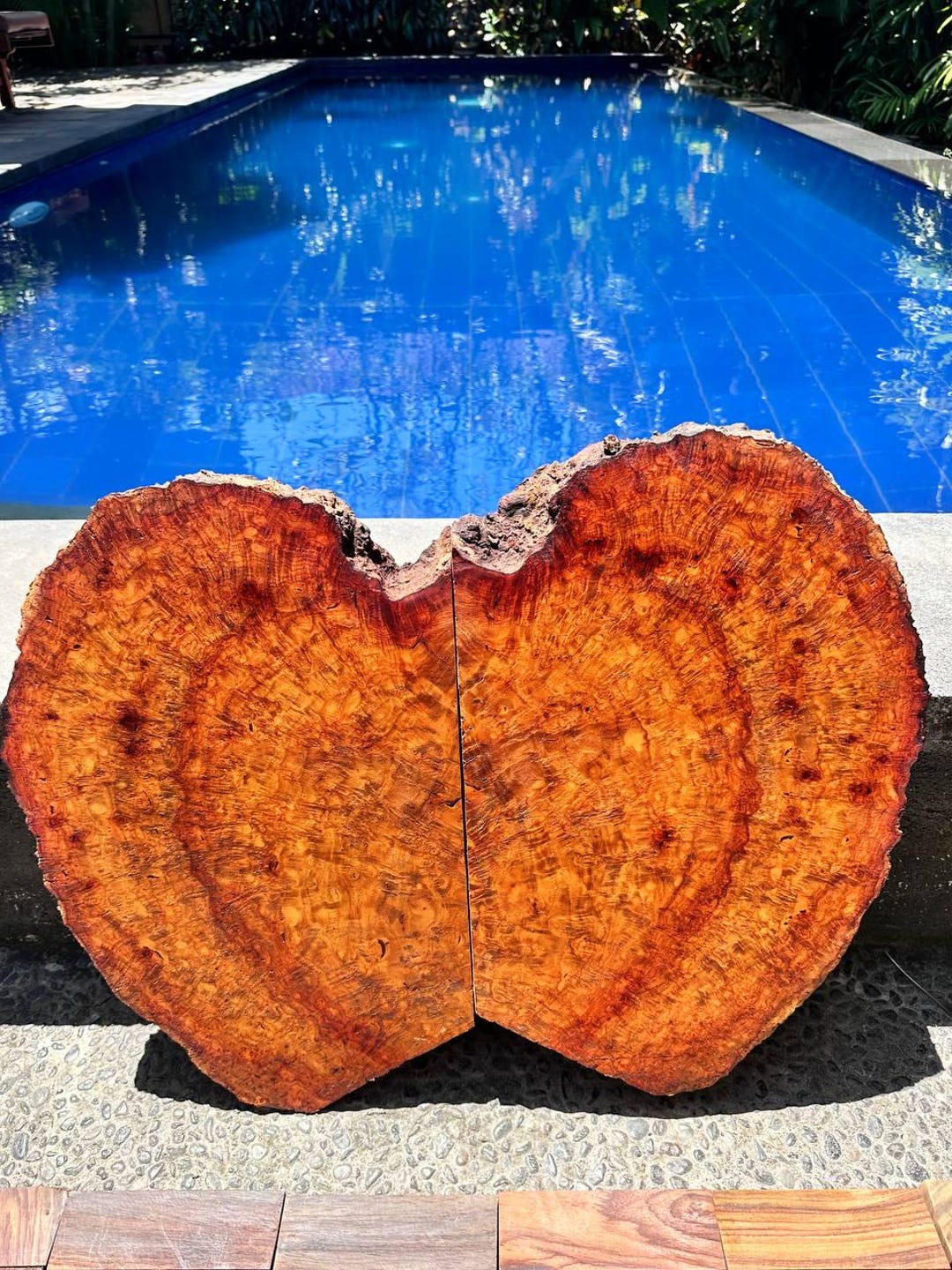 Amboyna PREMIUM Burl Wood Slab / Craft / Table / Board - Etsy