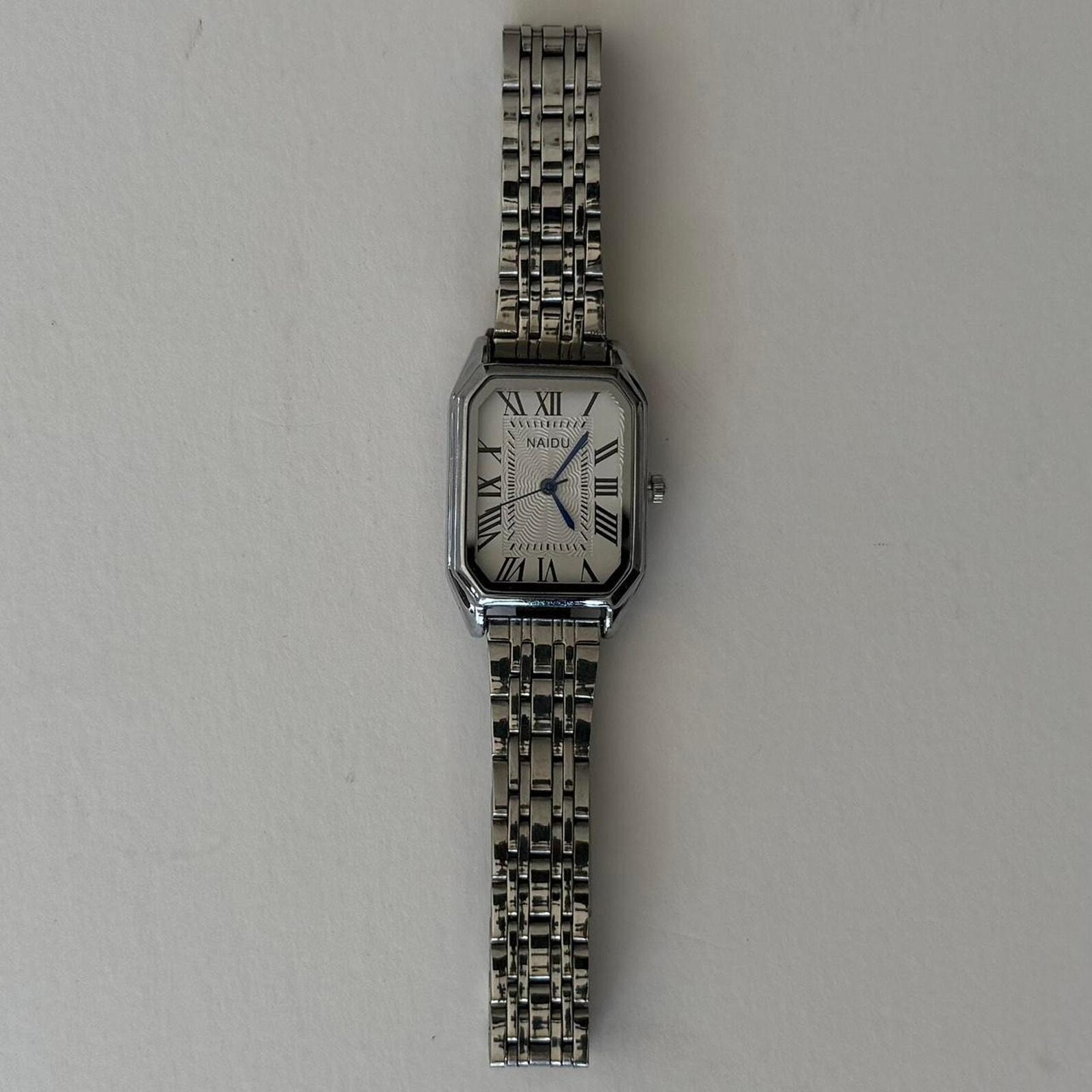 2000s Vintage Rectangle Quartz Watch Unisex Stainless Steel 8.5" New - Etsy