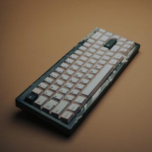 Titus65 Concrete Mechanical Keyboard Case: Handcrafted Brutalist Design ...