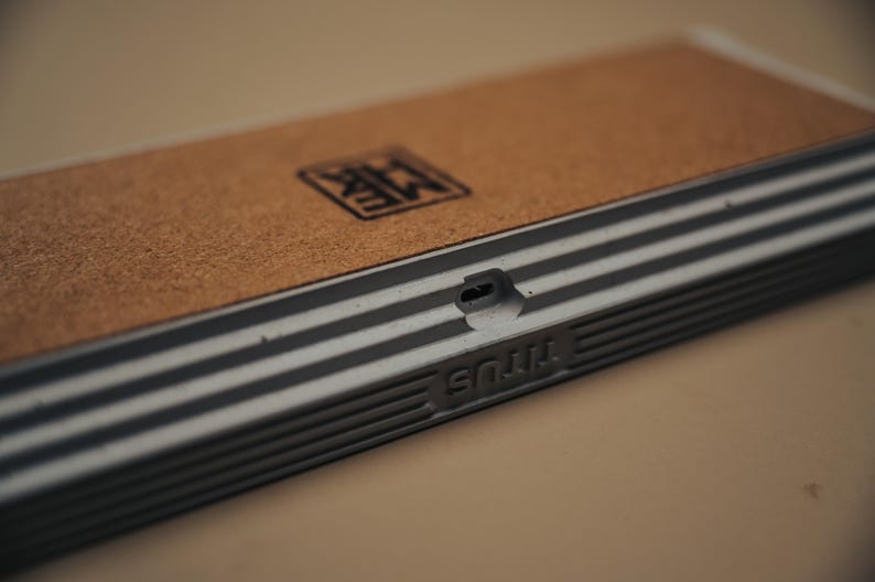 Titus65 Concrete Mechanical Keyboard Case: Handcrafted Brutalist Design ...