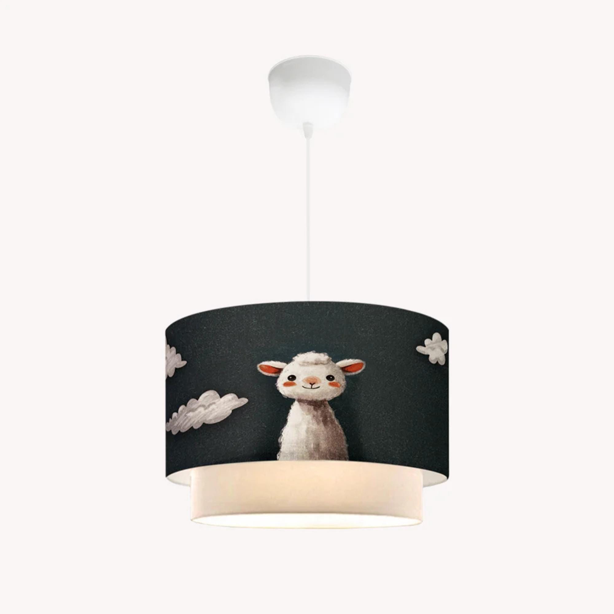 Children's Room Sheep-themed Pendant Lamp-sheep Lamp Hanging Light for ...