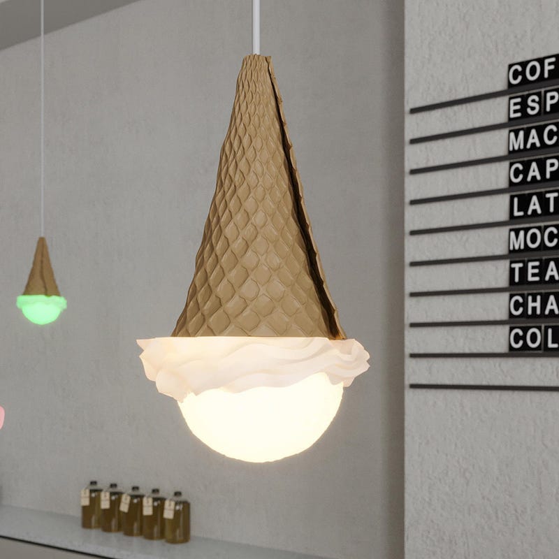 Ice Cream Lamp - Etsy