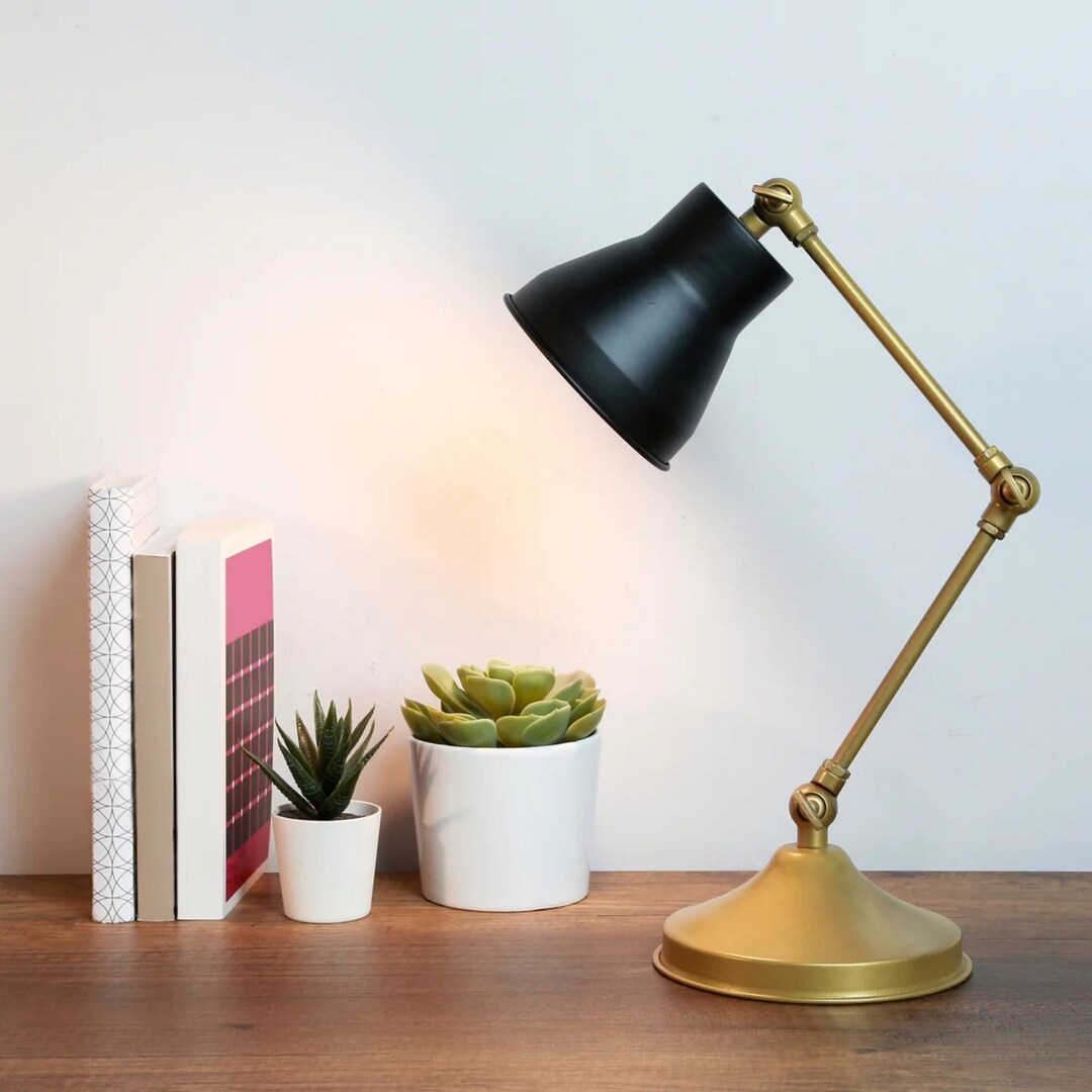 Retro Vintage Desk Lamp - Adjustable Work Table Lamp -antique-style ...