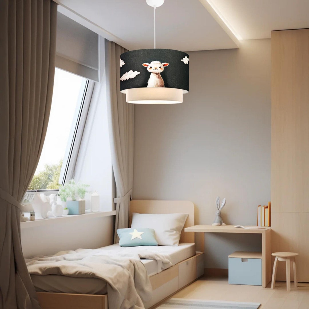 Children's Room Sheep-themed Pendant Lamp-sheep Lamp Hanging Light for ...