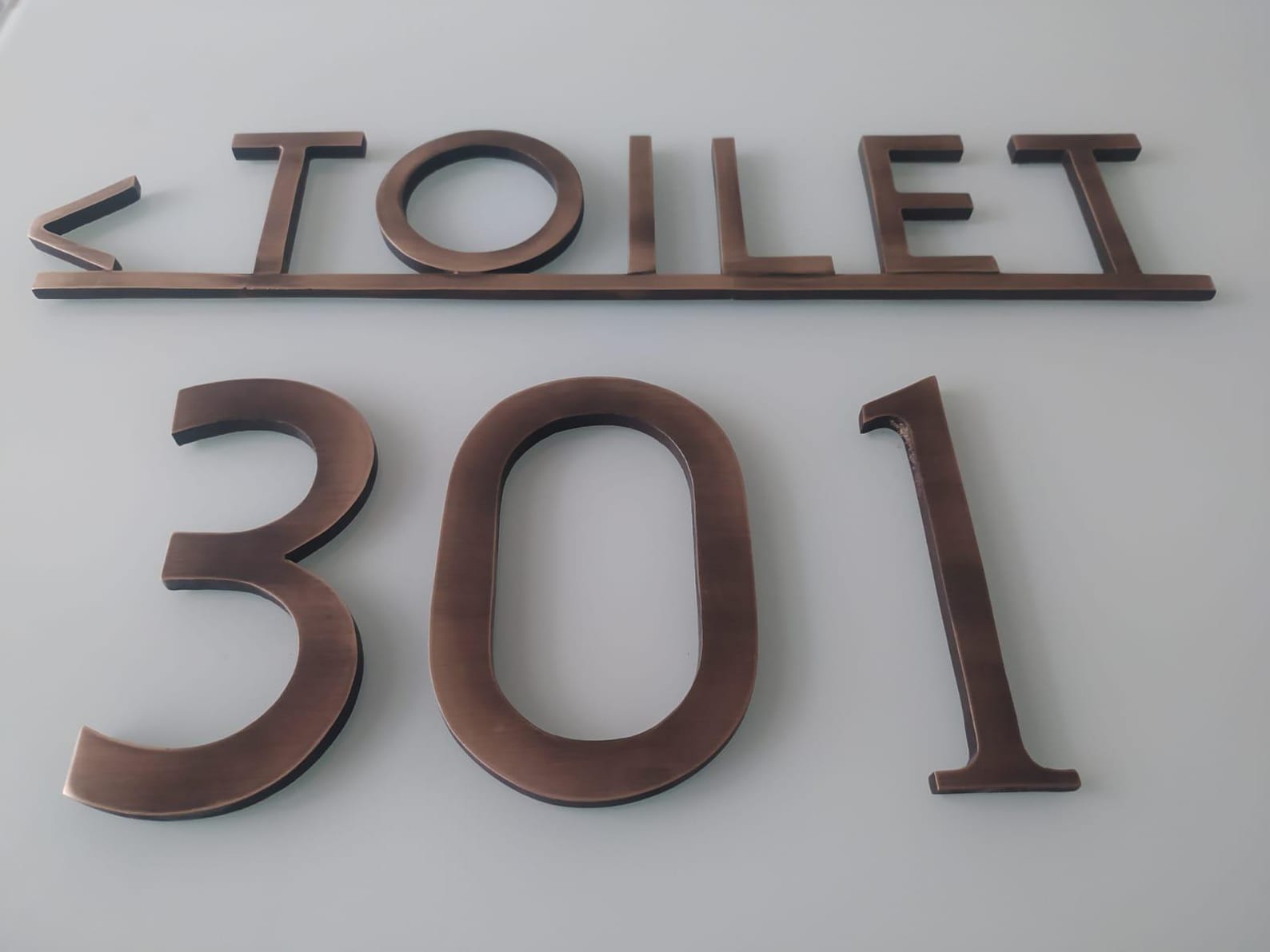 Antique Aged Brass Numbers Cast Brass Letters Brushed Brass Numbers ...