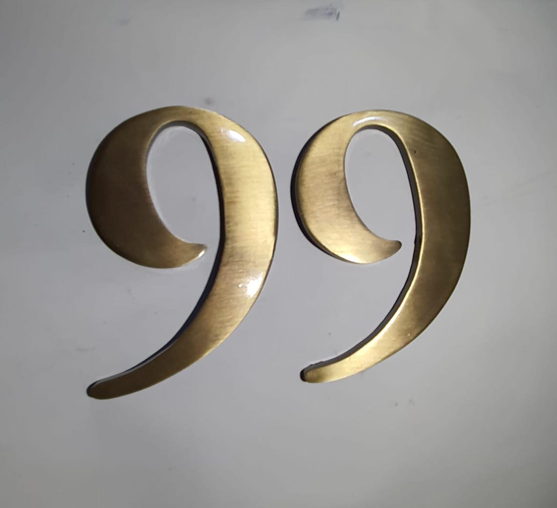 Antique Aged Brass Letters - Cast Brass Letters - Brushed Brass Letters ...