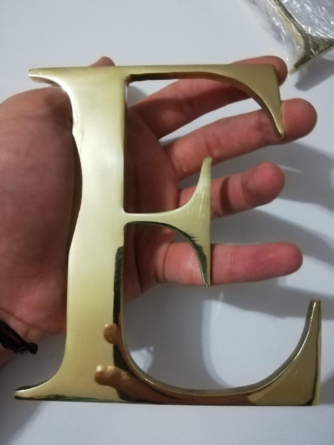 Polished Brass Letters - Solid Brass Letters - Polished Cast Brass ...