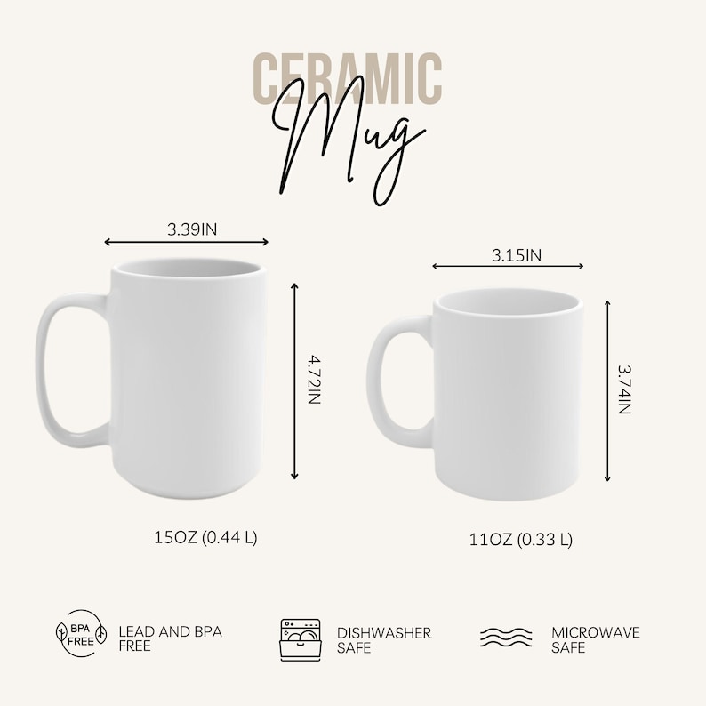 Personalized Grandma and Grandpa Mug Set Pregnancy Announcement Gift ...