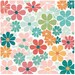 TRANQUIL Square Floral Art Print Calm and Peaceful Decor for Bedroom or ...